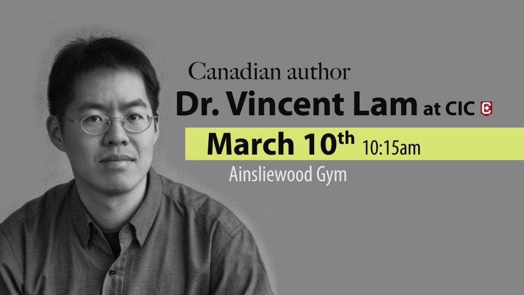 Dr. Vincent Lam coming to Columbia – Columbia International College