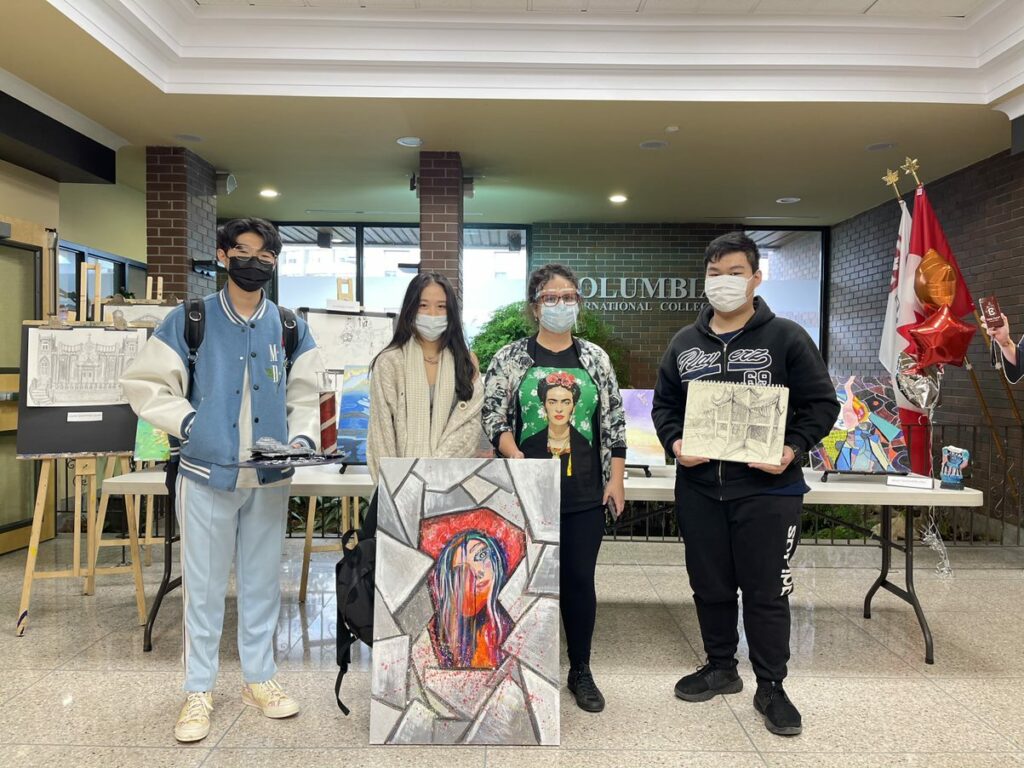 Grade 12 Art Exhibition Walkthrough – Columbia International College
