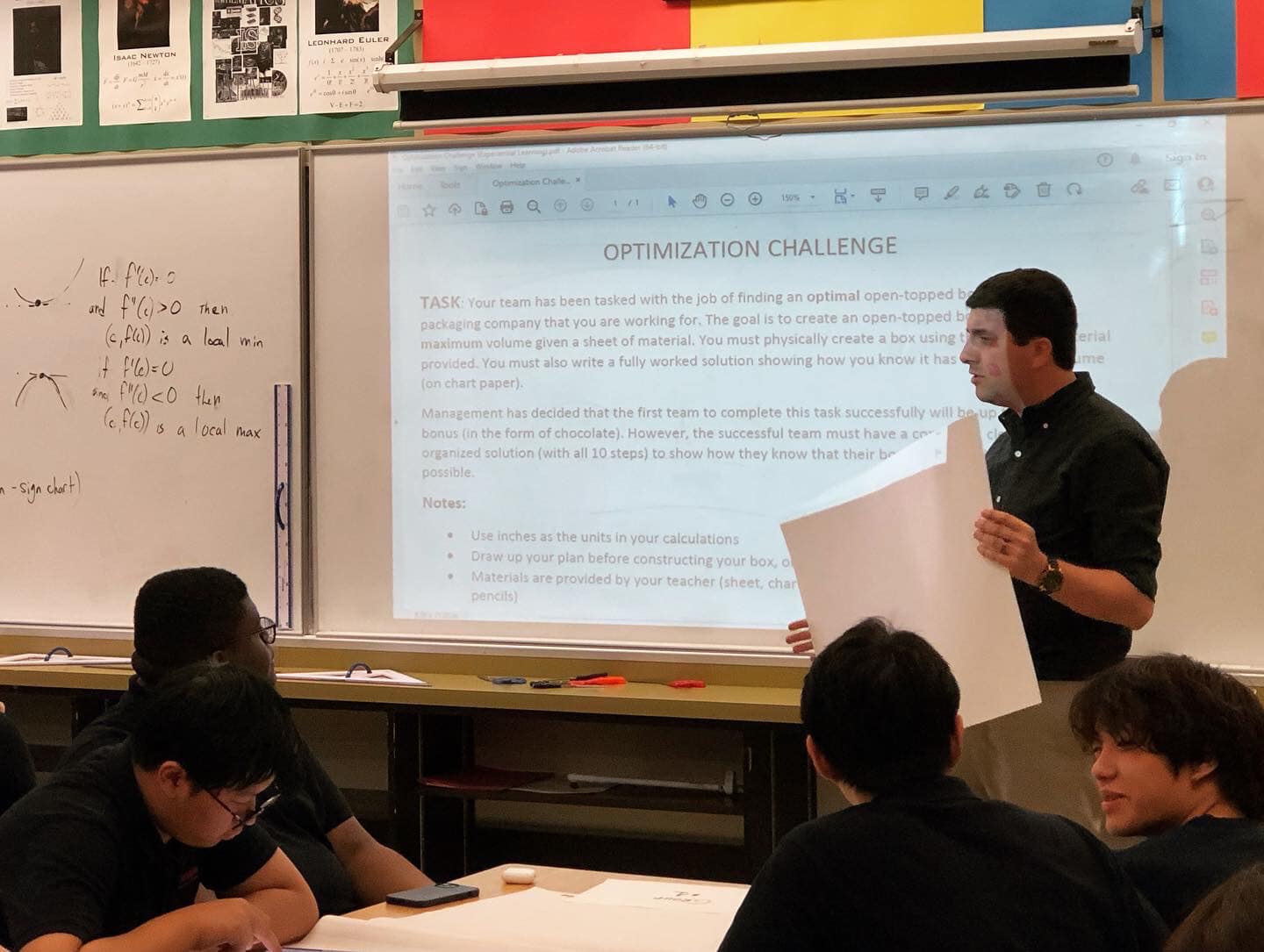 Students Showcase Optimization Skills in Math Experiential Learning ...